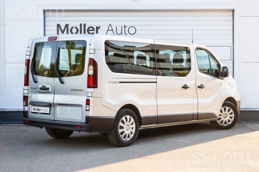 Pelēks Renault Trafic 2021 Rīga, ar dzinēja tilpumu 2.00 L un nobraukumu 112 tūkst. km par 21550 €, foto 4 vietnē AUTOMOTO.COM.LV