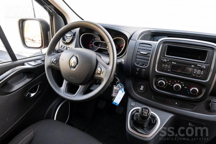 Pelēks Renault Trafic 2021 Rīga, ar dzinēja tilpumu 2.00 L un nobraukumu 112 tūkst. km par 21550 €, foto 11 vietnē AUTOMOTO.COM.LV