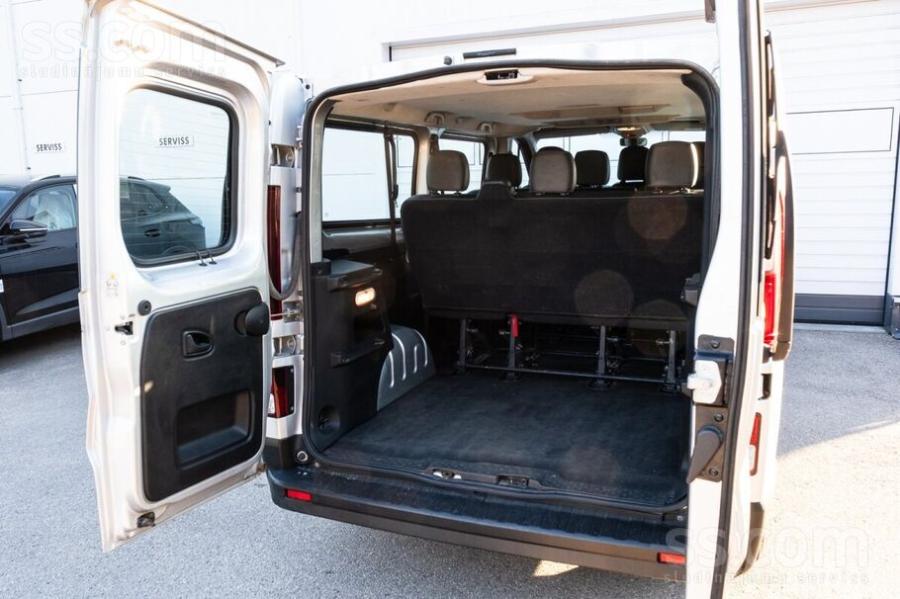 Pelēks Renault Trafic 2021 Rīga, ar dzinēja tilpumu 2.00 L un nobraukumu 112 tūkst. km par 21550 €, foto 15 vietnē AUTOMOTO.COM.LV