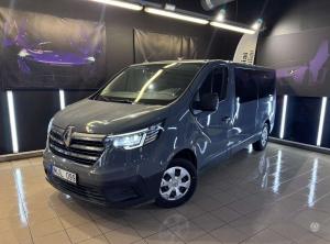 Grey Renault Trafic 2022 in Vilnius, with an engine capacity of 2.00 L and mileage of 91 thousand km for 25000 €, photo  on AUTOMOTO.COM.LV