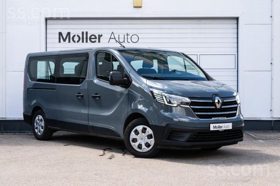 Pelēks Renault Trafic 2023 Rīga, ar dzinēja tilpumu 2.00 L un nobraukumu 99 tūkst. km par 24950 €, foto 3 vietnē AUTOMOTO.COM.LV