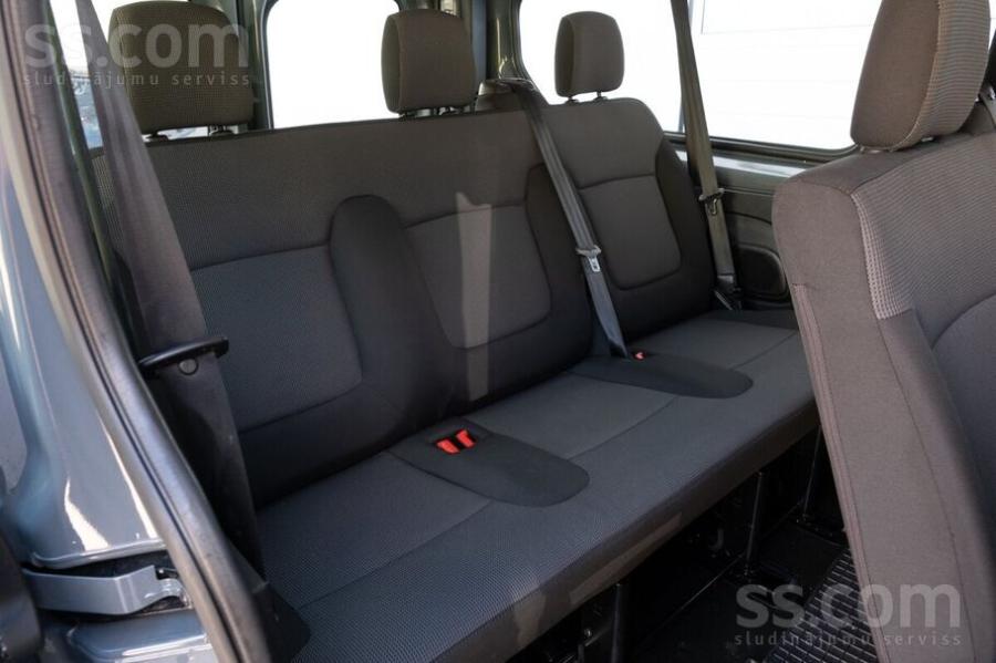 Pelēks Renault Trafic 2023 Rīga, ar dzinēja tilpumu 2.00 L un nobraukumu 99 tūkst. km par 24950 €, foto 9 vietnē AUTOMOTO.COM.LV