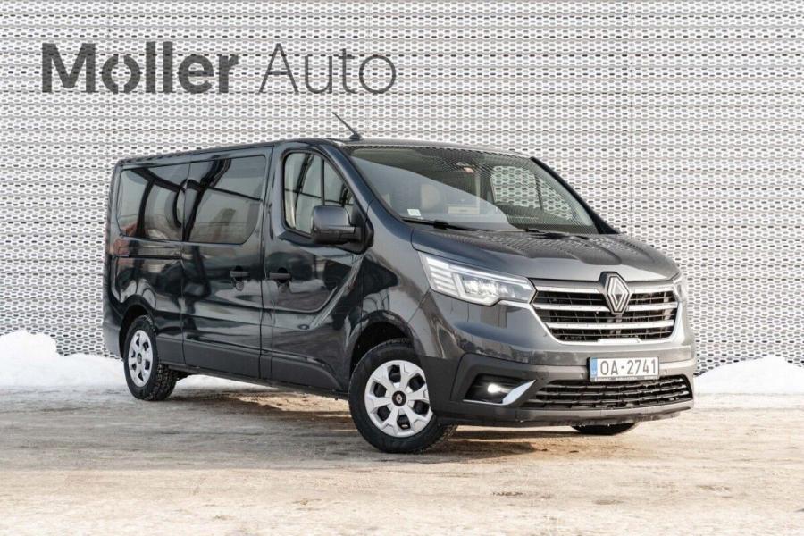Pelēks Renault Trafic 2024 Mārupe, ar dzinēja tilpumu 2.00 L un nobraukumu 48 tūkst. km par 39900 €, foto 2 vietnē AUTOMOTO.COM.LV