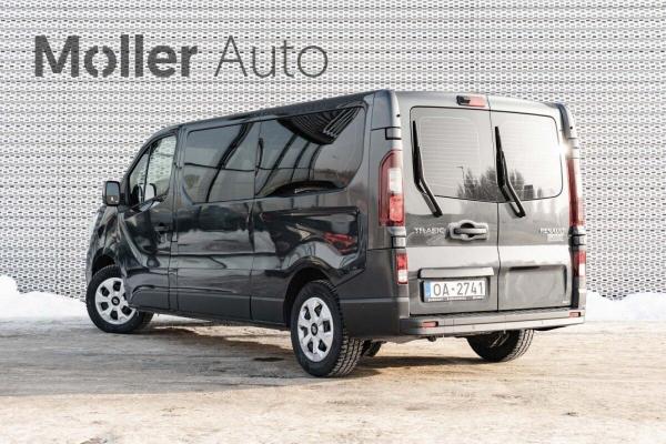 Grey Renault Trafic 2024 in Marupe, with an engine capacity of 2.00 L and mileage of 48 thousand km for 39900 €, photo 3 on AUTOMOTO.COM.LV