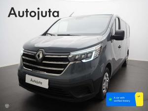 Grey Renault Trafic 2024 in Vilnius, with an engine capacity of 2.00 L and mileage of 63 thousand km for 28500 €, photo  on AUTOMOTO.COM.LV