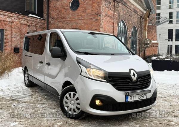 Grey Renault Trafic 2016 in Tallinn, with an engine capacity of 1.60 L and mileage of 280 thousand km for 13100 €, photo 3 on AUTOMOTO.COM.LV