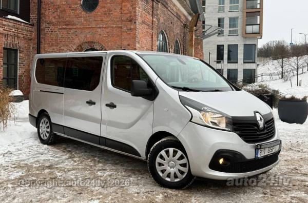 Grey Renault Trafic 2016 in Tallinn, with an engine capacity of 1.60 L and mileage of 280 thousand km for 13100 €, photo 4 on AUTOMOTO.COM.LV