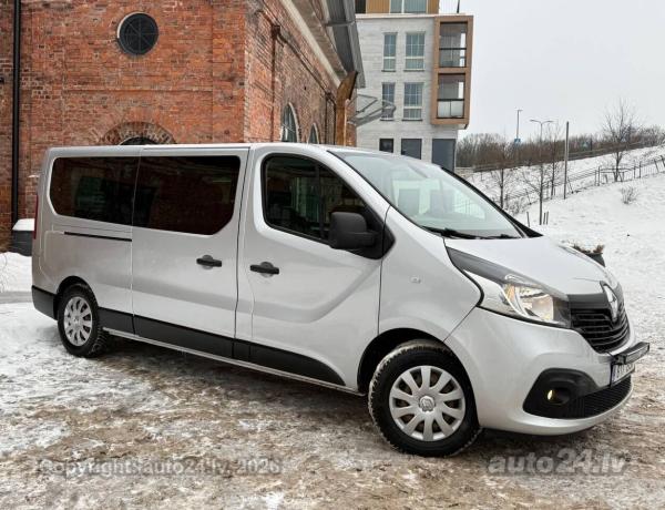 Grey Renault Trafic 2016 in Tallinn, with an engine capacity of 1.60 L and mileage of 280 thousand km for 13100 €, photo 5 on AUTOMOTO.COM.LV