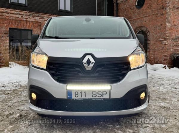 Grey Renault Trafic 2016 in Tallinn, with an engine capacity of 1.60 L and mileage of 280 thousand km for 13100 €, photo 6 on AUTOMOTO.COM.LV