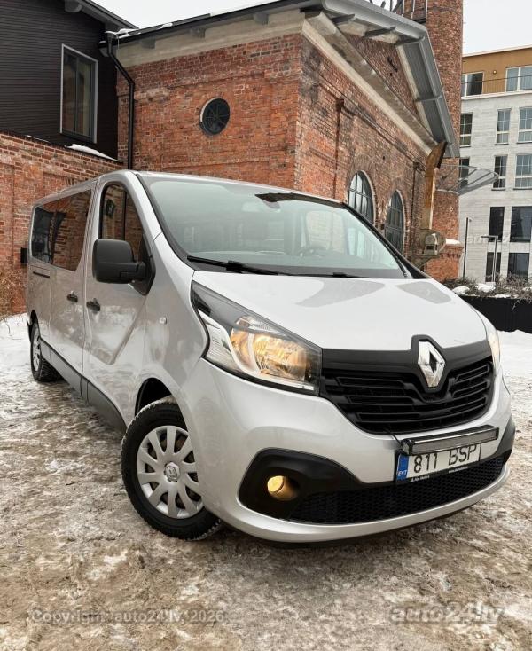 Grey Renault Trafic 2016 in Tallinn, with an engine capacity of 1.60 L and mileage of 280 thousand km for 13100 €, photo 7 on AUTOMOTO.COM.LV