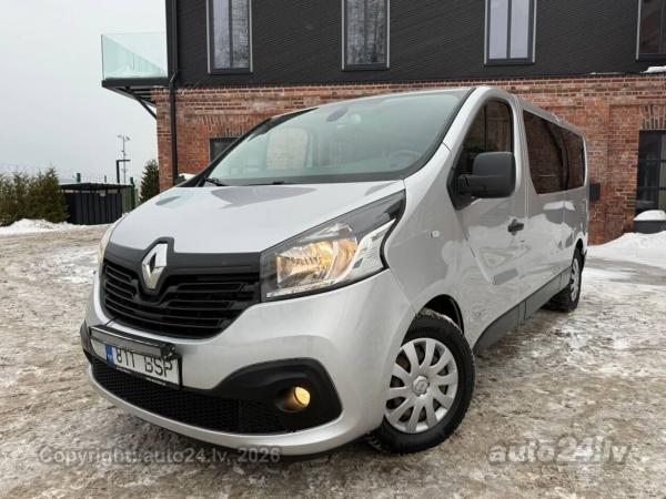 Grey Renault Trafic 2016 in Tallinn, with an engine capacity of 1.60 L and mileage of 280 thousand km for 13100 €, photo 10 on AUTOMOTO.COM.LV