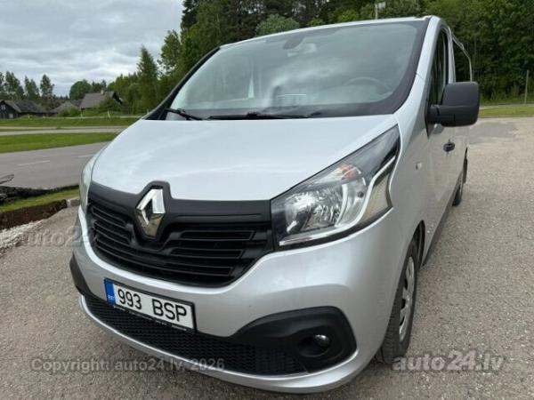 Pelēks Renault Trafic 2016 Veru, ar dzinēja tilpumu 1.60 L un nobraukumu 143 tūkst. km par 13500 €, foto 1 vietnē AUTOMOTO.COM.LV