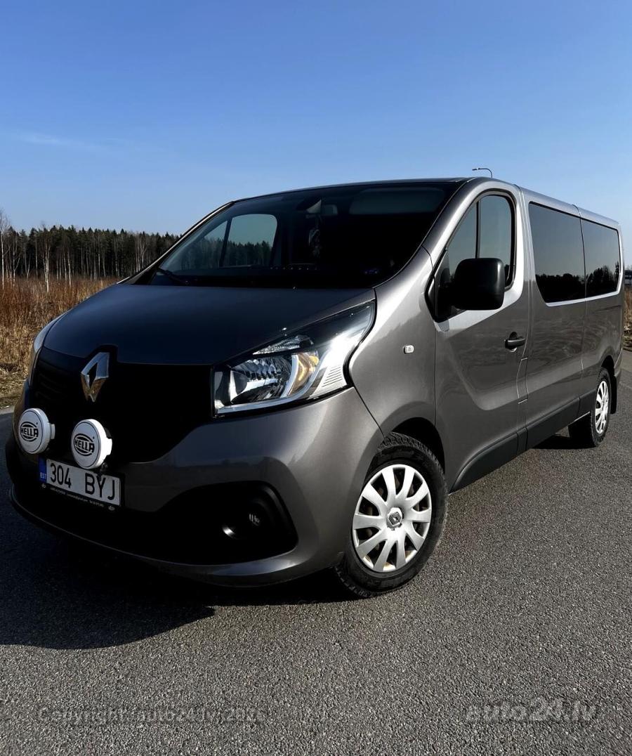 Grey Renault Trafic 2018 in Johvi, with an engine capacity of 1.60 L and mileage of 0 thousand km for 12500 €, photo 2 on AUTOMOTO.COM.LV