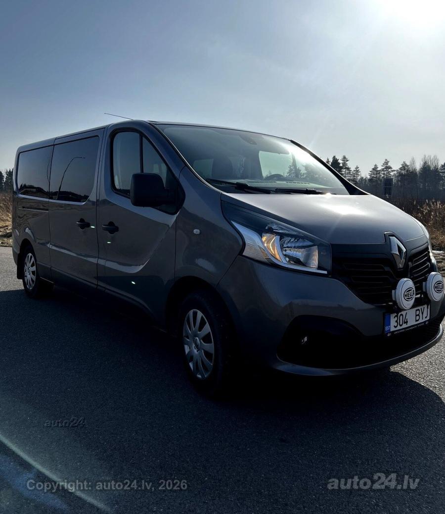 Grey Renault Trafic 2018 in Johvi, with an engine capacity of 1.60 L and mileage of 0 thousand km for 12500 €, photo 4 on AUTOMOTO.COM.LV