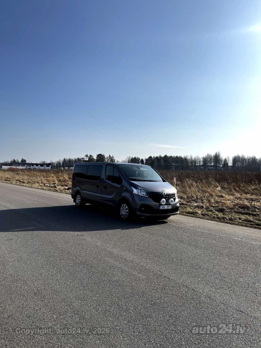 Grey Renault Trafic 2018 in Johvi, with an engine capacity of 1.60 L and mileage of 0 thousand km for 12500 €, photo 6 on AUTOMOTO.COM.LV