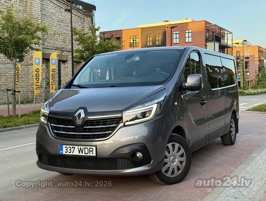 Grey Renault Trafic 2019 in Tallinn, with an engine capacity of 2.00 L and mileage of 203 thousand km for 16990 €, photo 6 on AUTOMOTO.COM.LV