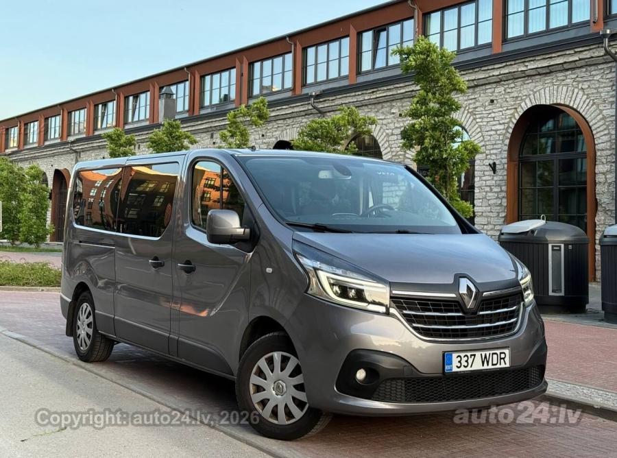 Grey Renault Trafic 2019 in Tallinn, with an engine capacity of 2.00 L and mileage of 203 thousand km for 16990 €, photo 11 on AUTOMOTO.COM.LV