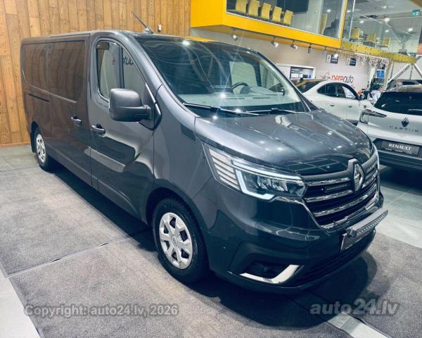 Grey Renault Trafic 2022 in Parnu, with an engine capacity of 2.00 L and mileage of 156 thousand km for 26900 €, photo 11 on AUTOMOTO.COM.LV