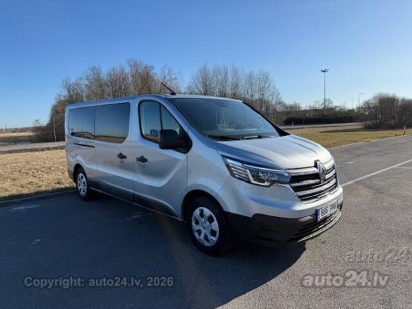 Grey Renault Trafic 2023 in Keila, with an engine capacity of 2.00 L and mileage of 45 thousand km for 28500 €, photo 1 on AUTOMOTO.COM.LV