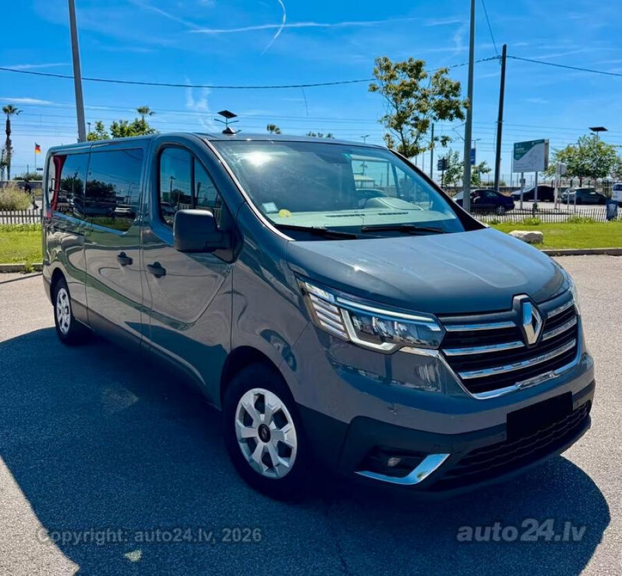 Pelēks Renault Trafic 2023 Tartu, ar dzinēja tilpumu 2.00 L un nobraukumu 106 tūkst. km par 29790 €, foto 10 vietnē AUTOMOTO.COM.LV