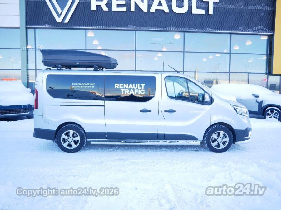 Grey Renault Trafic 2024 in Tallinn, with an engine capacity of 2.00 L and mileage of 15 thousand km for 39990 €, photo 2 on AUTOMOTO.COM.LV