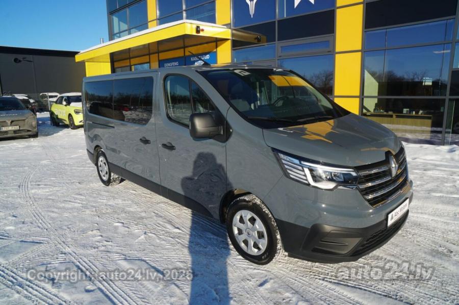 Grey Renault Trafic 2024 in Tallinn, with an engine capacity of 2.00 L and mileage of 76 thousand km for 31990 €, photo 3 on AUTOMOTO.COM.LV
