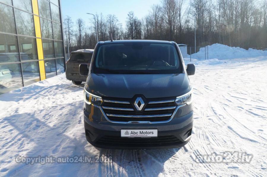Grey Renault Trafic 2024 in Tallinn, with an engine capacity of 2.00 L and mileage of 76 thousand km for 31990 €, photo 5 on AUTOMOTO.COM.LV