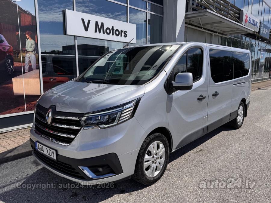 Pelēks Renault Trafic 2024 Viljandi, ar dzinēja tilpumu 2.00 L un nobraukumu 42 tūkst. km par 39990 €, foto 1 vietnē AUTOMOTO.COM.LV