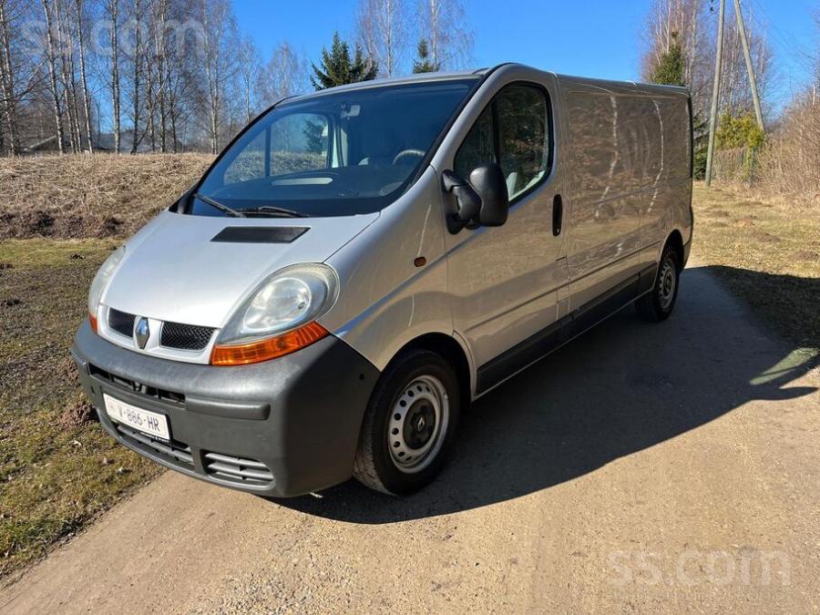 Рено Трафик 2004 в Цесис, объемом двигателя 1.90 л и пробегом 183 тыс. км за 4750 €, фото 1 на AUTOMOTO.COM.LV