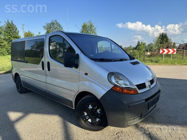 Renault Trafic 2005 Ogre, ar dzinēja tilpumu 1.90 L un nobraukumu 235 tūkst. km par 6299 €, foto 1 vietnē AUTOMOTO.COM.LV