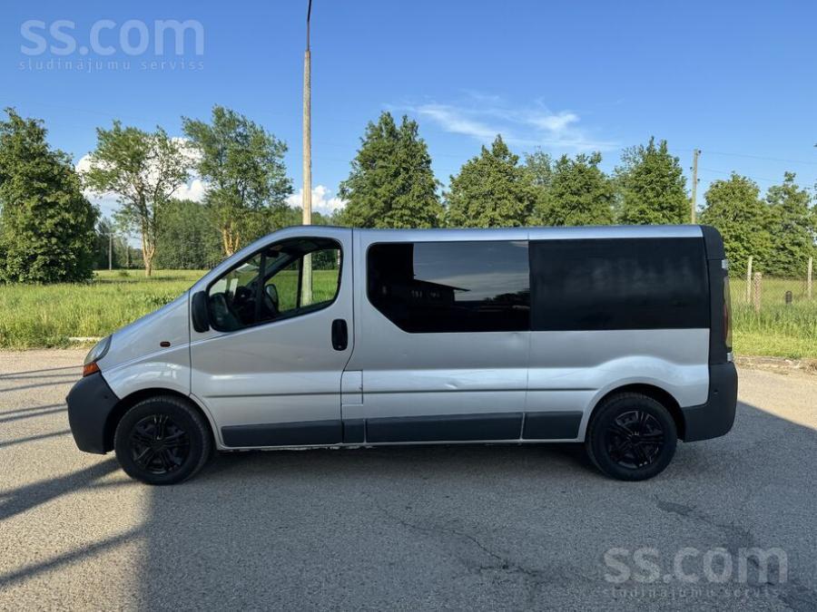 Renault Trafic 2005 Ogre, ar dzinēja tilpumu 1.90 L un nobraukumu 235 tūkst. km par 6299 €, foto 7 vietnē AUTOMOTO.COM.LV