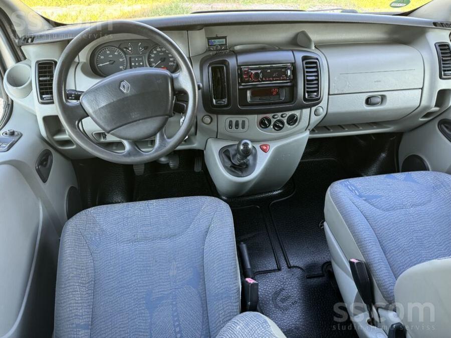 Renault Trafic 2005 Ogre, ar dzinēja tilpumu 1.90 L un nobraukumu 235 tūkst. km par 6299 €, foto 9 vietnē AUTOMOTO.COM.LV
