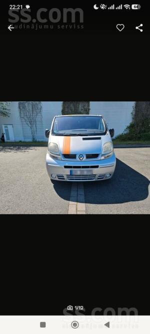 Renault Trafic 2005 Daugavpils, ar dzinēja tilpumu 1.90 L un nobraukumu 260 tūkst. km par 3850 €, foto  vietnē AUTOMOTO.COM.LV