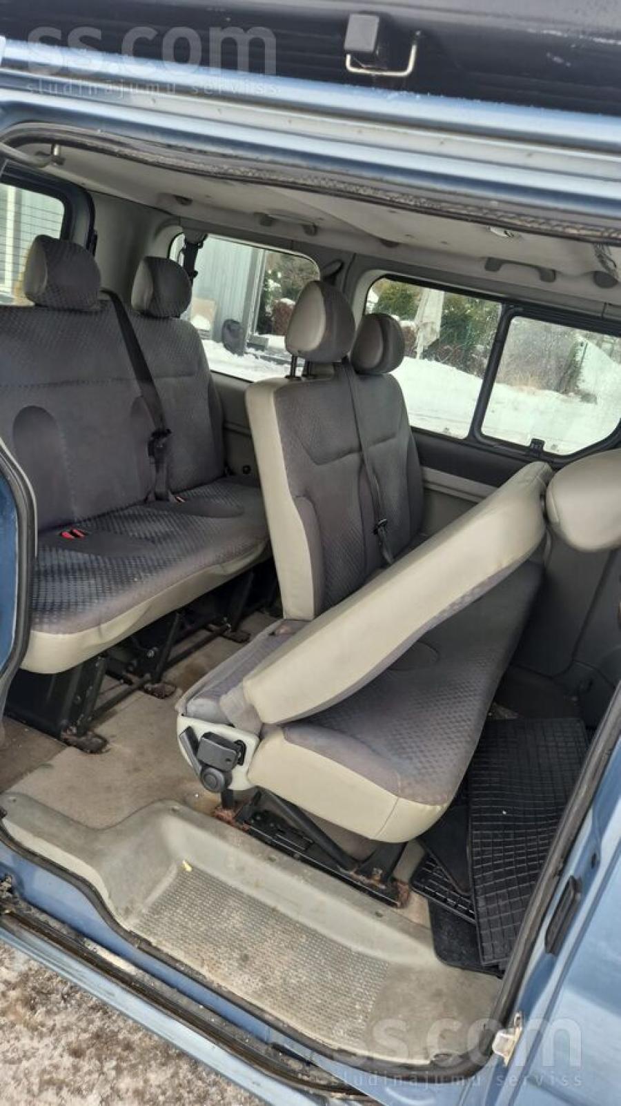 Renault Trafic 2006 Rīga, ar dzinēja tilpumu 2.50 L un nobraukumu 412 tūkst. km par 6500 €, foto 7 vietnē AUTOMOTO.COM.LV