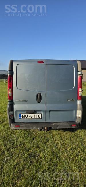 Renault Trafic 2007 in Valka, with an engine capacity of 2.50 L and mileage of 368 thousand km for 4200 €, photo 4 on AUTOMOTO.COM.LV