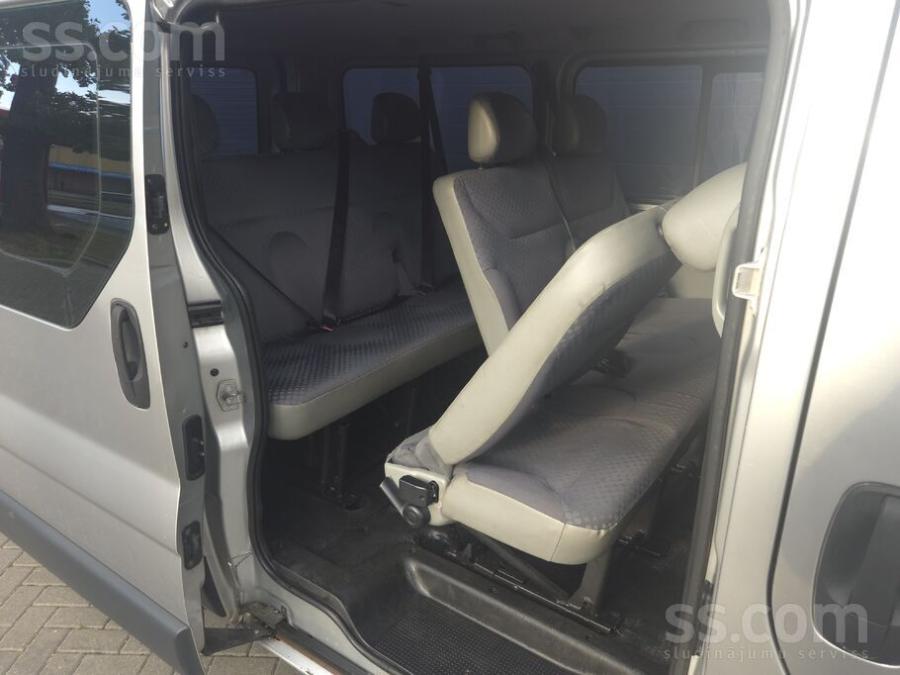 Renault Trafic 2007 in Riga, with an engine capacity of 2.00 L and mileage of 0 thousand km for 5200 €, photo 6 on AUTOMOTO.COM.LV
