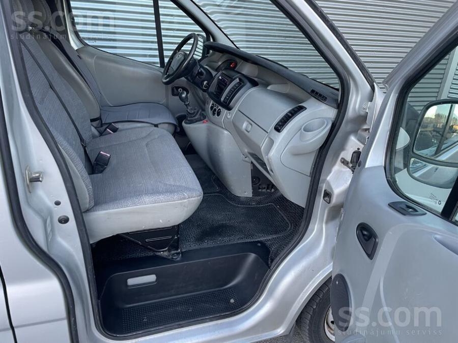 Renault Trafic 2009 in Riga, with an engine capacity of 2.00 L and mileage of 221 thousand km for 4250 €, photo 12 on AUTOMOTO.COM.LV