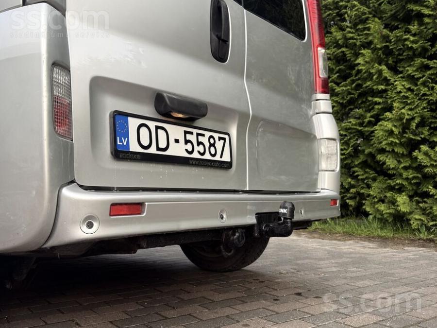 Renault Trafic 2010 in Bauska, with an engine capacity of 2.00 L and mileage of 0 thousand km for 5600 €, photo 9 on AUTOMOTO.COM.LV