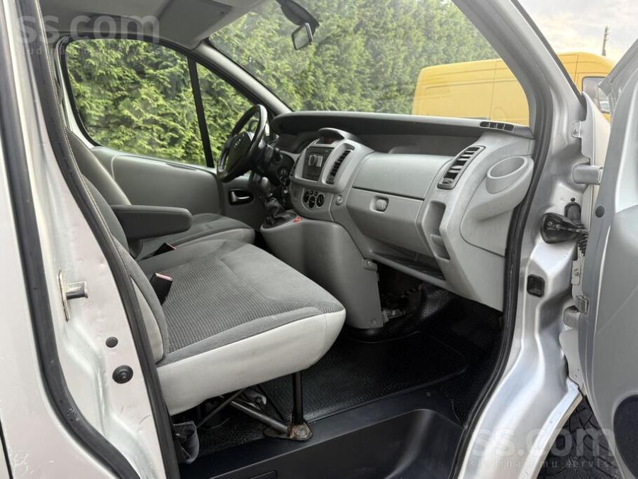 Renault Trafic 2010 in Bauska, with an engine capacity of 2.00 L and mileage of 0 thousand km for 5600 €, photo 14 on AUTOMOTO.COM.LV
