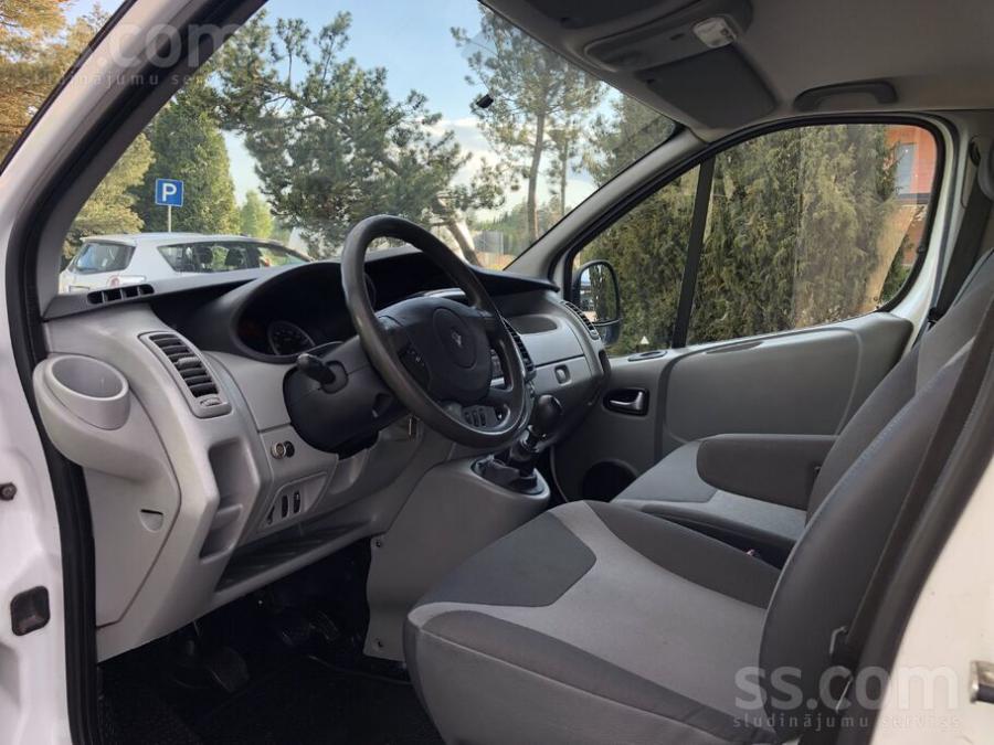 Renault Trafic 2012 in Cesis, with an engine capacity of 2.00 L and mileage of 0 thousand km for 5500 €, photo 10 on AUTOMOTO.COM.LV