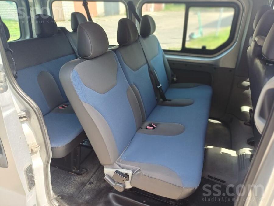 Renault Trafic 2014 in Riga, with an engine capacity of 2.00 L and mileage of 339 thousand km for 6655 €, photo 17 on AUTOMOTO.COM.LV