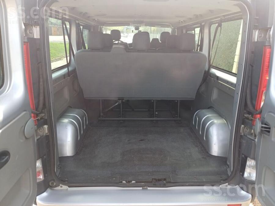 Renault Trafic 2014 in Riga, with an engine capacity of 2.00 L and mileage of 339 thousand km for 6655 €, photo 21 on AUTOMOTO.COM.LV