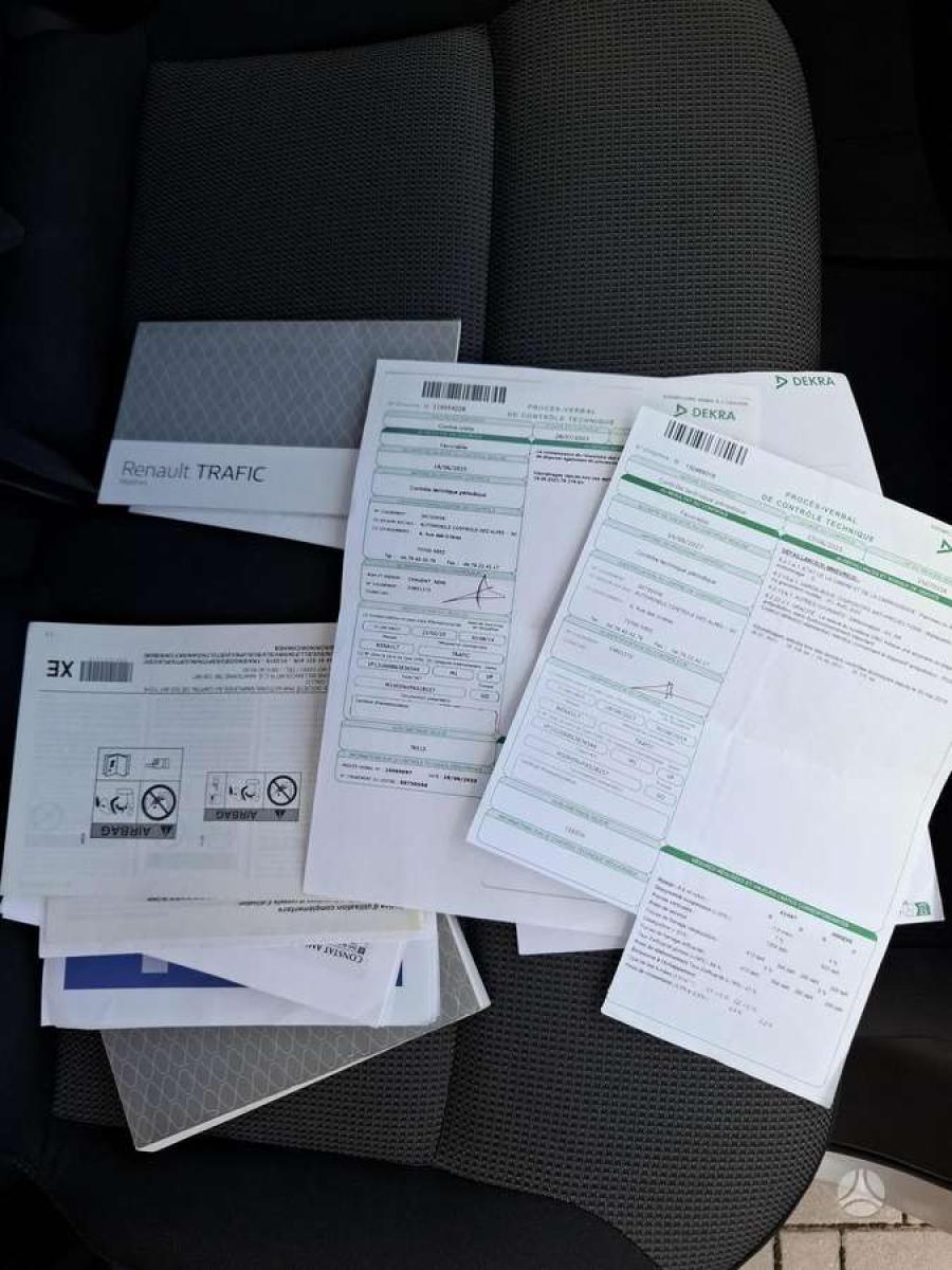 Renault Trafic 2019 in Taurage, with an engine capacity of 2.00 L and mileage of 129 thousand km for 16500 €, photo 16 on AUTOMOTO.COM.LV