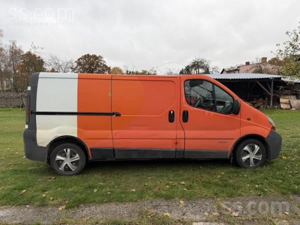 Orange Renault Trafic 2003 in Riga, with an engine capacity of 1.90 L and mileage of 430 thousand km for 2900 €, photo 3 on AUTOMOTO.COM.LV