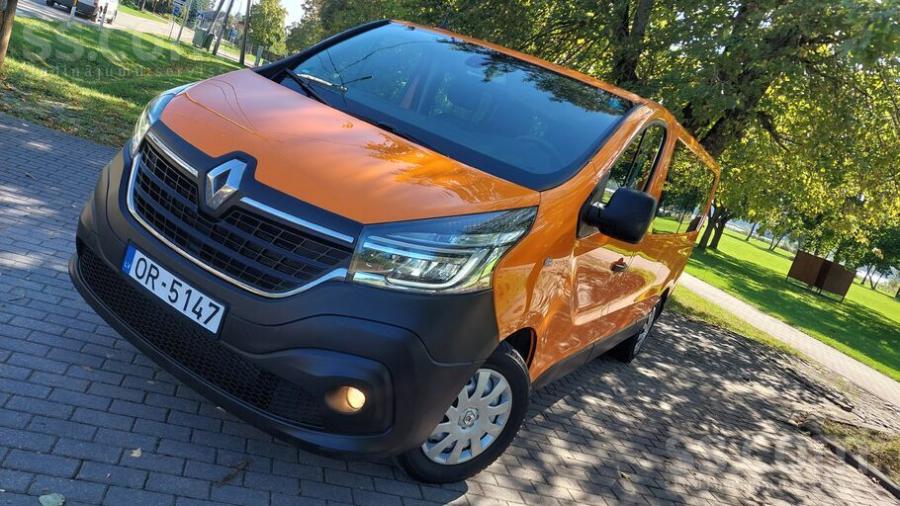 Orange Renault Trafic 2019 in Riga, with an engine capacity of 2.00 L and mileage of 296 thousand km for 15950 €, photo 30 on AUTOMOTO.COM.LV