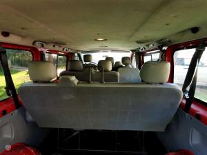 Red Renault Trafic 2007 in Siauliai, with an engine capacity of 2.00 L and mileage of 410 thousand km for 3999 €, photo 13 on AUTOMOTO.COM.LV