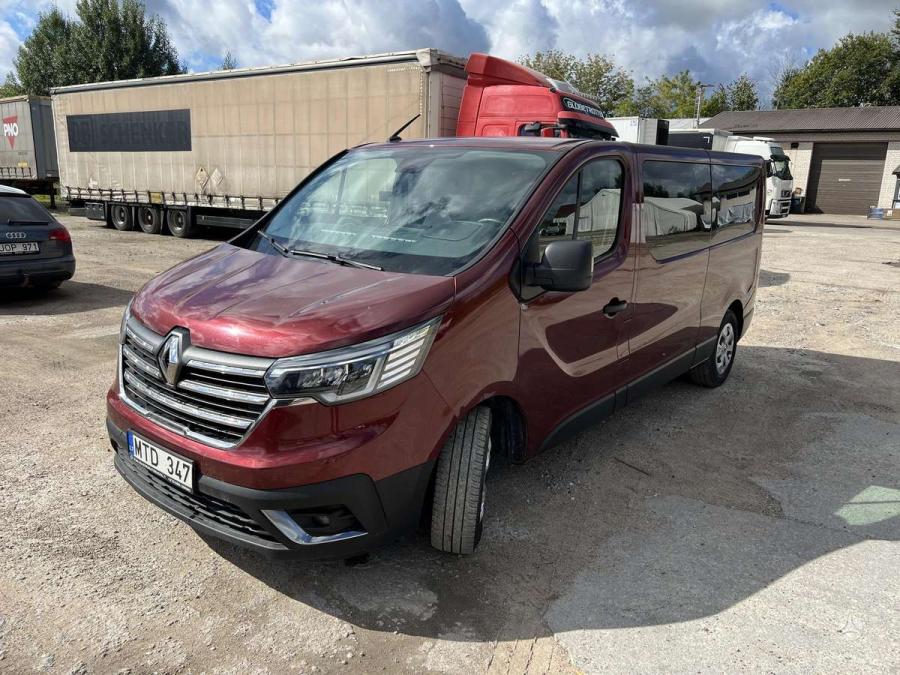 Sarkans Renault Trafic 2023 Viļņa, ar dzinēja tilpumu 2.00 L un nobraukumu 245 tūkst. km par 25410 €, foto 3 vietnē AUTOMOTO.COM.LV