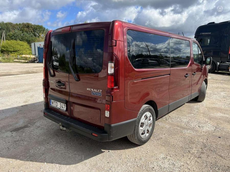 Sarkans Renault Trafic 2023 Viļņa, ar dzinēja tilpumu 2.00 L un nobraukumu 245 tūkst. km par 25410 €, foto 7 vietnē AUTOMOTO.COM.LV