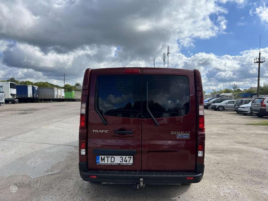 Sarkans Renault Trafic 2023 Viļņa, ar dzinēja tilpumu 2.00 L un nobraukumu 245 tūkst. km par 25410 €, foto 8 vietnē AUTOMOTO.COM.LV