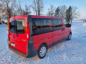 Red Renault Trafic 2006 in Jelgava, with an engine capacity of 2.00 L and mileage of 598 thousand km for 3600 €, photo 3 on AUTOMOTO.COM.LV